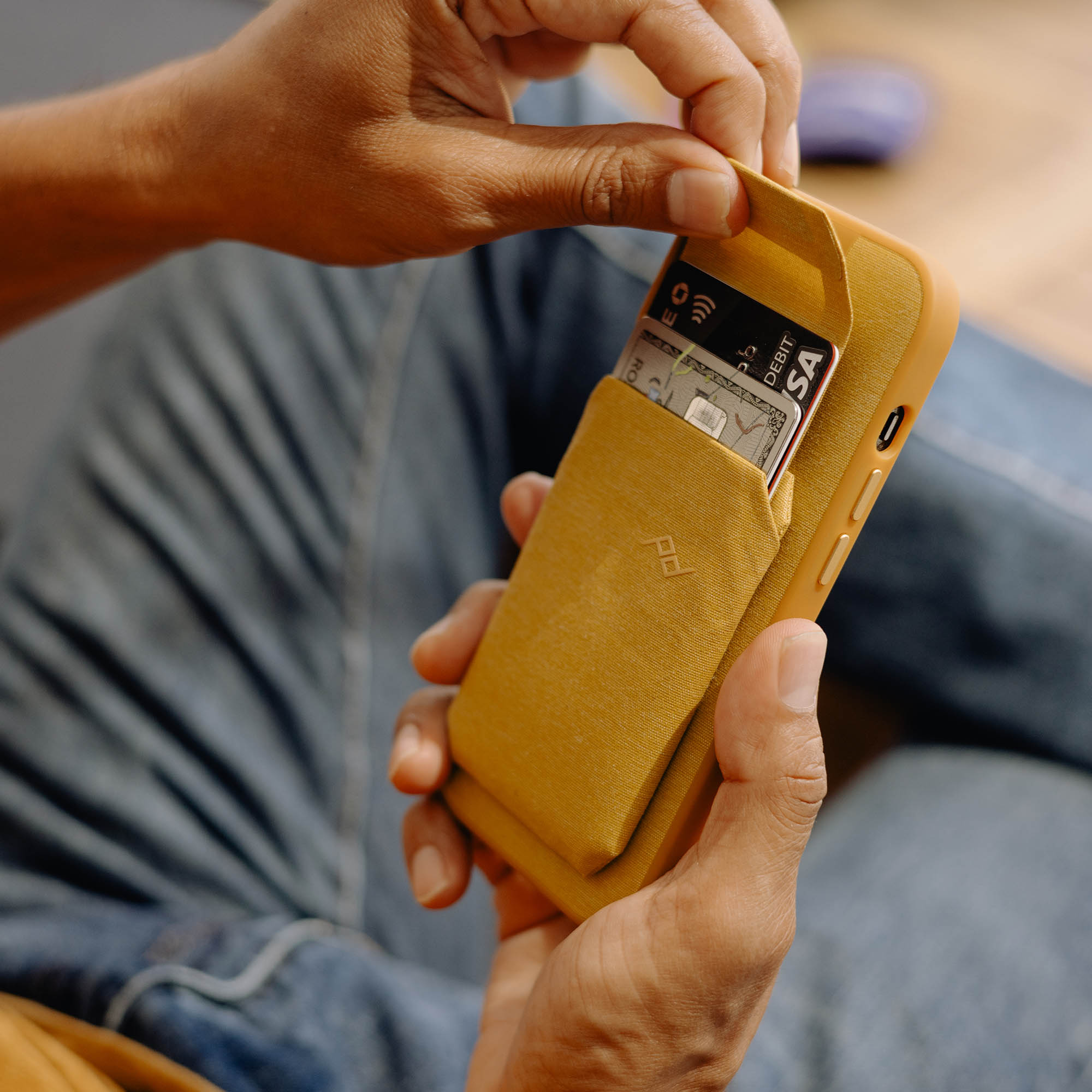 [REFURBISHED] Peak Design Mobile Wallet Slim - Sun | REFURBISHED ...